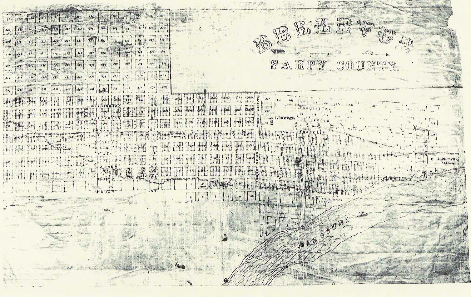 Bellevue Map – Western Cover Society